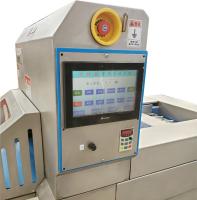 China 220V Frozen Meat Block Cutter With Conveyor For Automated Meat Portioning for sale