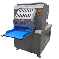 China Electric Commerical Frozen Pork Cutting Machine With Efficient Slicing For Pork Blocks for sale