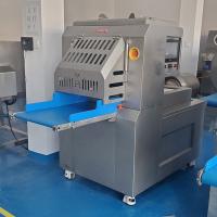 China High Speed Autamatic Industrial Frozen Meat Slicer Machine Easy Cleaning for sale
