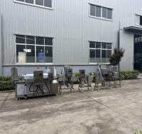 China Automated Chicken Nugget Processing Line For Chicken Fish And Plant Based Nuggets for sale