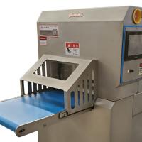 China Pusher Type Electric Frozen Meat Cutter Machine Meat Processing Equipment 7.5kw for sale