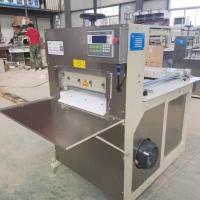 China Lamb Beef Roll Industrial Meat Cutting Machine Corrosion Resistant 100-300kg/H for sale