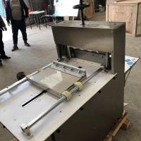 China Lamb Beef Roll Industrial Meat Cutting Machine Corrosion Resistant 100-300kg/H for sale