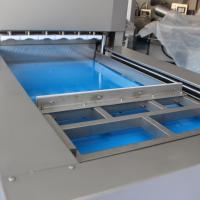 China Customized Fully Automatic Meat Slicer Beefsteak Pork Meat Cutting Machine 2.2KW for sale