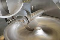 China Dual Speed Bowl Cutter Meat Processing Equipment Stainless Steel Meat Bowl Chopper for sale