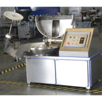 China Large Volumes Speed Adjustable Meat Bowl Chopper Cutter for Food Processing for sale