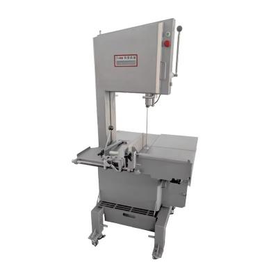 China Heavy Duty Electric Meat Bone Cutter Countertop Meat Band Saw For Meat Factory for sale