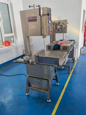China Frozen Fish Meat Cutting Band Saw Commercial Frozen Meat Bone Saw Machine for sale