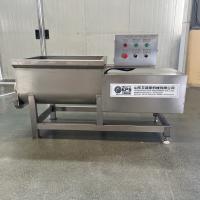 China Lower Noise Customized Stuffing Mixing Machine 30L-750L Multiple Uses Sausage Meat Filling Mixer for sale