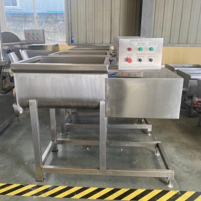 China High Efficiency Commercial Meat Stuffing Mixer 300L Sausage Vegetable Paste Stuffing Blender for sale