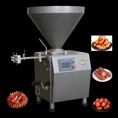 China Industrial Hydraulic Sausage Filler Machine For High Volume Meat Processing for sale