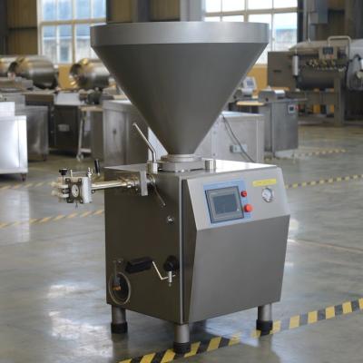 China Compact Piston Sausage Filling Machine 10L Capacity Gear Driven Sausage Stuffer for Small Business for sale