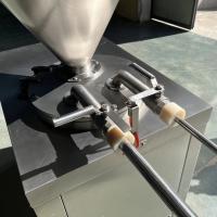 China Powerful Vertical Hydraulic Sausage Filler Machine For Meat Processing Plant Use for sale