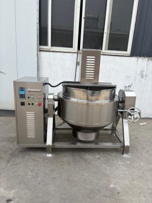China Electromagnetic Cooking Kettle Mixer Energy Efficient Commercial Kettle Cooker for sale