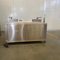 China 300 Kg/h Industrial Horizontal Hydraulic Sausage Filling Machine for sale