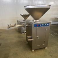 China 300 Kg/h Industrial Horizontal Hydraulic Sausage Filling Machine for sale