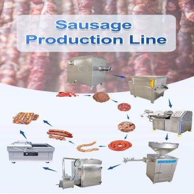China 10kw Industrial Automatic Sausage Production Line For Natural Collagen Casings for sale