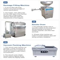 China Electric Industrial Sausage Maker Machine Fast Speed For Meat Processing Plants for sale