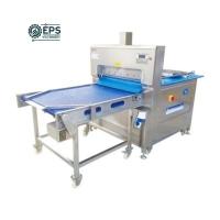 China Customized Fully Automatic Meat Slicer Beefsteak Pork Meat Cutting Machine 2.2KW for sale