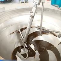 China High Temperature Resistance 200L-500L Cooking Pot Jacketed Kettle Planetary Mixer For Hotpot Base for sale