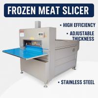 China High Output / Safety CNC Controlled Frozen Meat Slicing Machine For Multifunction Industrial for sale