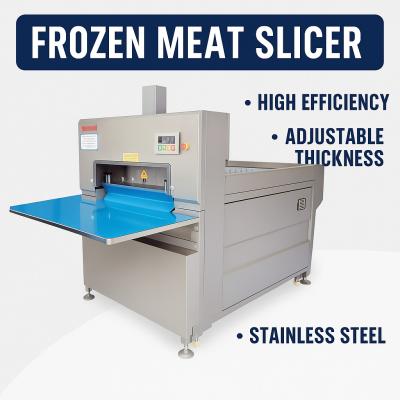 China Stainless Steel Electric Meat Slicer Machine For Large Scale Food And Meat Processing Plants for sale