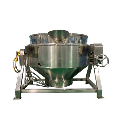 China Commercial Use Gas Cooking Kettle For Soup Sauce Jam And Frying for sale