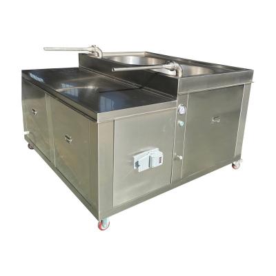 China Sausage Make Line High-end Double Hopper Horizontal Hydraulic Enema Machine for sale