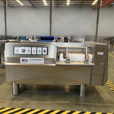 China Hygienic Industrial Frozen Meat Dicing Machine For Beef Pork Poultry for sale