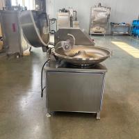 China 80L Capacity Stainless Steel Fully Automatic Bowl Cutter and Meat Chopper for Food Processing for sale