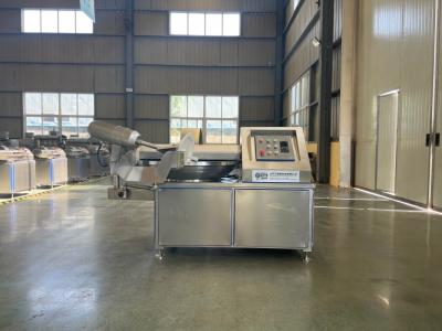 China 500kg/H - 2000kg/H Bowl Cutter Chopper Machine For Efficient Processing Of Meat Fish Balls And Paste for sale