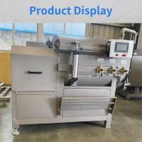 China Automatic Sausage Line Vacuum 750L Meat Vegetables Stuffing Mixing Machine With Esay Operate for sale