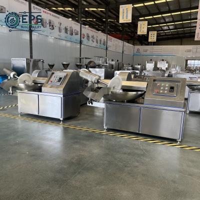 China Electric Industrial Chopper Mixer Sausage Making Machine Meat Bowl Cutter for Beef Chicken Pork for sale