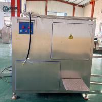 China Electric Cowhide Industrial Meat Mincer Grinder With High Power Motor For Pet Food Processing for sale