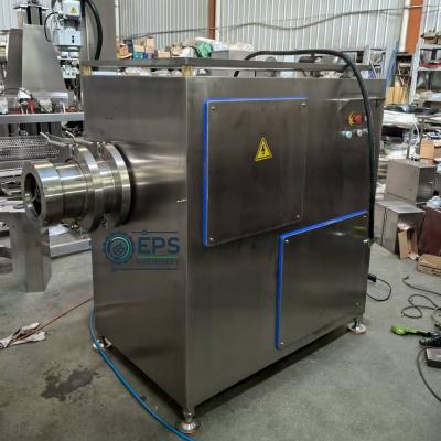 China 45kW Power 3000kg/H Capacity Heavy Duty Industrial Meat Grinder For Cowhide And Pet Food Processing In Food Grade 304 Stainless Steel for sale
