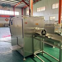 China Commercial Cowhide Industrial Meat Grinder Machine For Pet Food Processing Plants Choose for sale