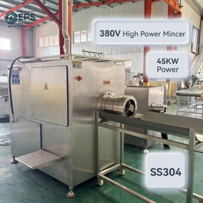 China Full-automatic Heavy Duty Industrial Meat Grinder Commercial Mincer for Pet Food Production for sale