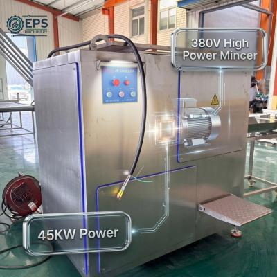 China Factory Sale Industrial Meat Grinders Durability Safety Mincing Machine For Pet Snack Cowhide Roll for sale