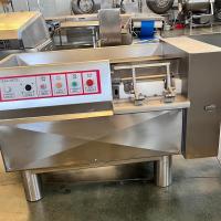 China Easy Operation Frozen Meat Cube Cutter Automatic Dicing Machine  With Customizable Cube Size for sale