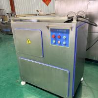 China Fast Delivery Electric Meat Grinder SJR-D120 300-800kg/h Stainless Steel Frozen Meat Mincer for Small Processing Plant for sale