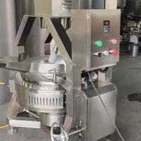 China 100L Commercial Gas Heating Jacketed Cooking Kettle Stainless Steel Tilting Pot for Restaurant Hotel Canteen Kitchen for sale