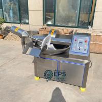 China 125L Heavy Duty Industrial Bowl Cutter 22kW 304 Stainless Steel Meat Chopper for Factory Production for sale