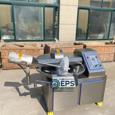 China 80L Vacuum Bowl Cutter Industrial Meat Emulsifier Chopper for Premium Sausage Production Line for sale