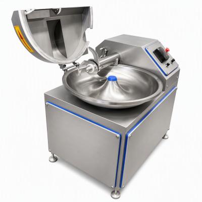 China 20L Table-Model Bowl Cutter with 304 Stainless Steel Bowl and Dual Speed Adjustable for Commercial Sausage Making for sale