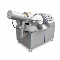 China 200L Large Capacity 57kW High-Power Industrial Bowl Cutter with Automatic Unloading for Food Processing for sale