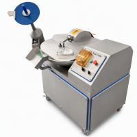 China 80L PLC Automatic Bowl Cutter with Digital Temperature Display for High Speed Meat Chopping and Food Emulsification for sale