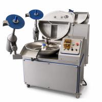 China 80L PLC Automatic Bowl Cutter with Digital Temperature Display for High Speed Meat Chopping and Food Emulsification for sale