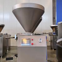 China High Efficiency & Speed Vacuum Sausage Filler Low Noise Operation Stuffer With Quantitative Twistting for sale