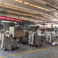 China ZKG-6500 SUS304 Vacuum Sausage Stuffer Self-contained Elevator Vacuum Sausage Making Filling Machine for sale