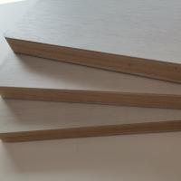 China 18mm First-Class Melamine Blockboard with Fir Core - Moisture Resistant Wood Panel for Kitchen Cabinets and Furniture for sale